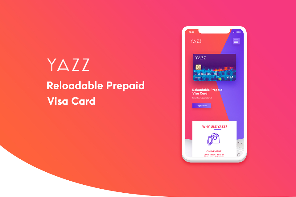 Yazz Card Web Design by Kris De Silos