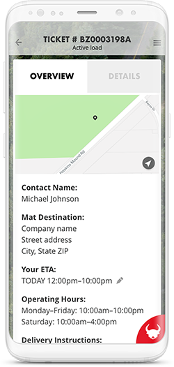 YAK DRIVER mobile app by Daniel Brightman for YAK ACCESS
