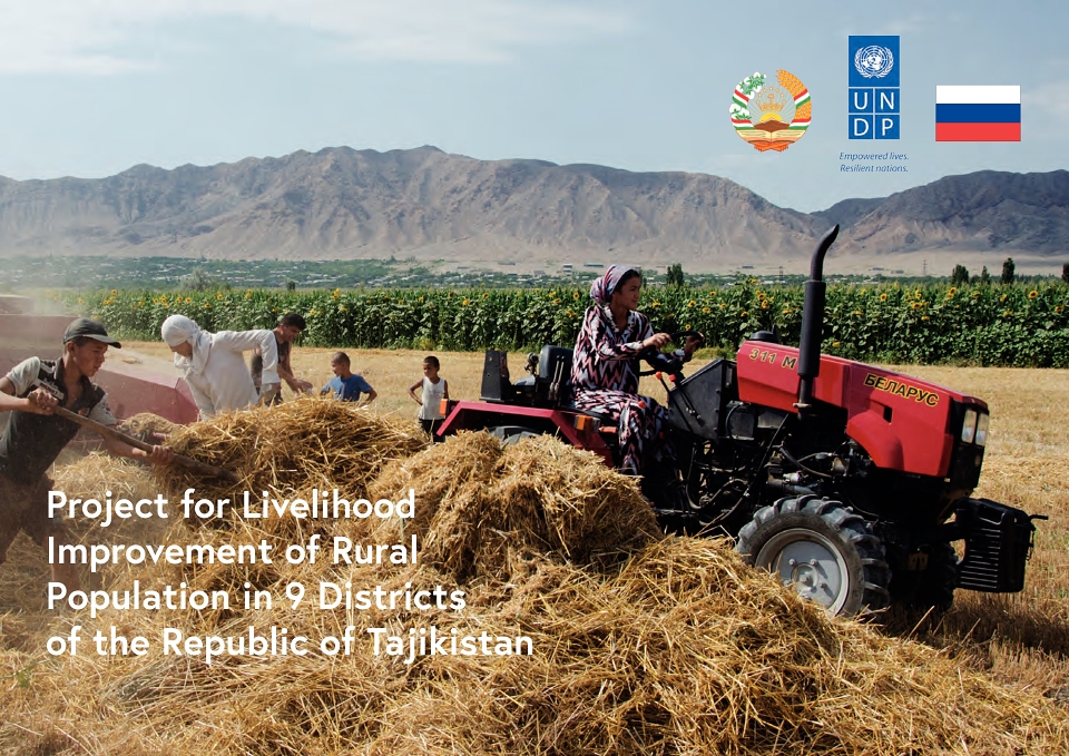 Brochure for UN Project in Tajikstan by Shona Andrew for United Nations