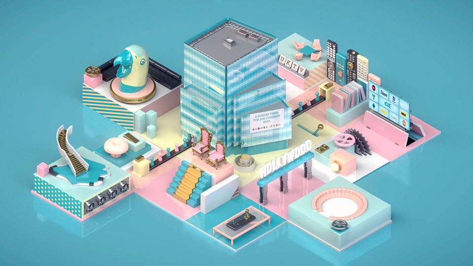 UKTV Purpose Animation by Peter Allinson for UKTV