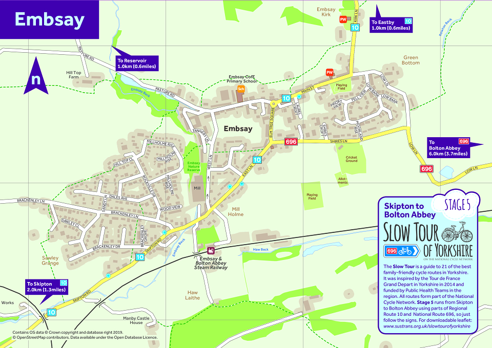 Active Travel Map: Skipton by FourPoint Mapping