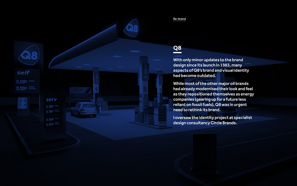 Q8 – Rebrand by Jan for Kuwait Petroleum International