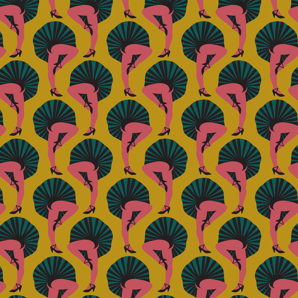 Quirky pattern designs by Sarah Wouters Illustrator for Redbubble