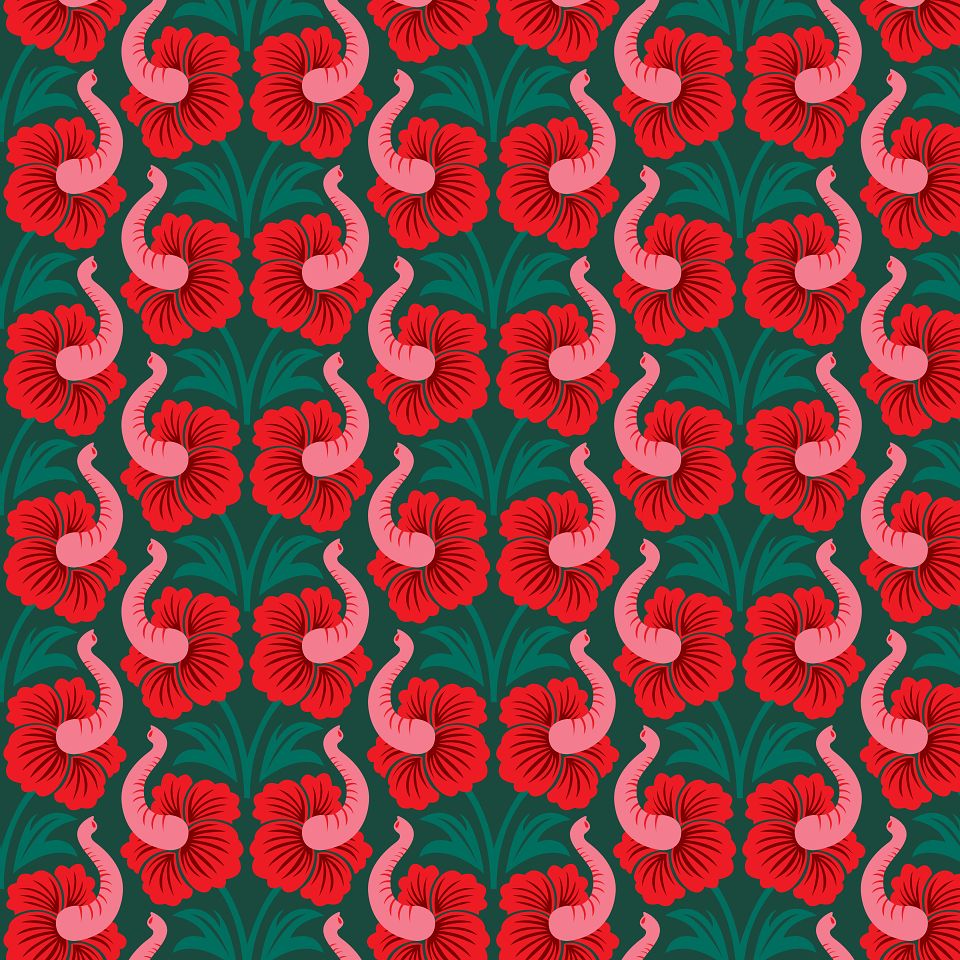 Quirky pattern designs by Sarah Wouters Illustrator for Redbubble