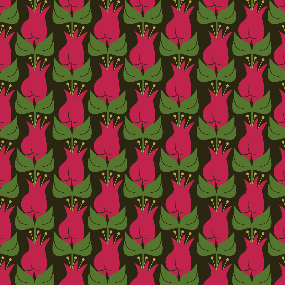 Quirky pattern designs by Sarah Wouters Illustrator for Redbubble