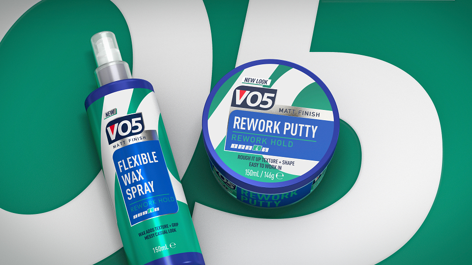 PB Creative redesigns iconic VO5 for Unilever by PB Creative for Unilever