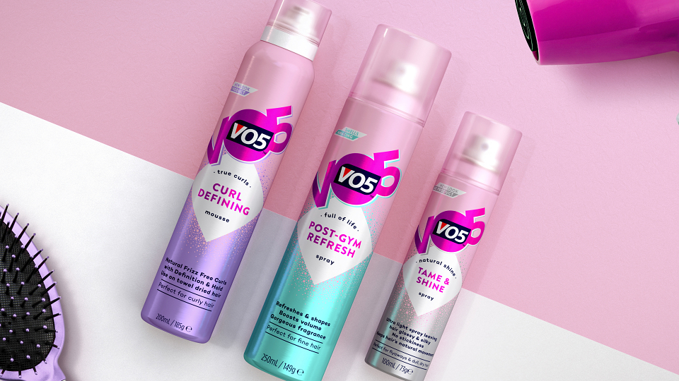 PB Creative redesigns iconic VO5 for Unilever by PB Creative for Unilever