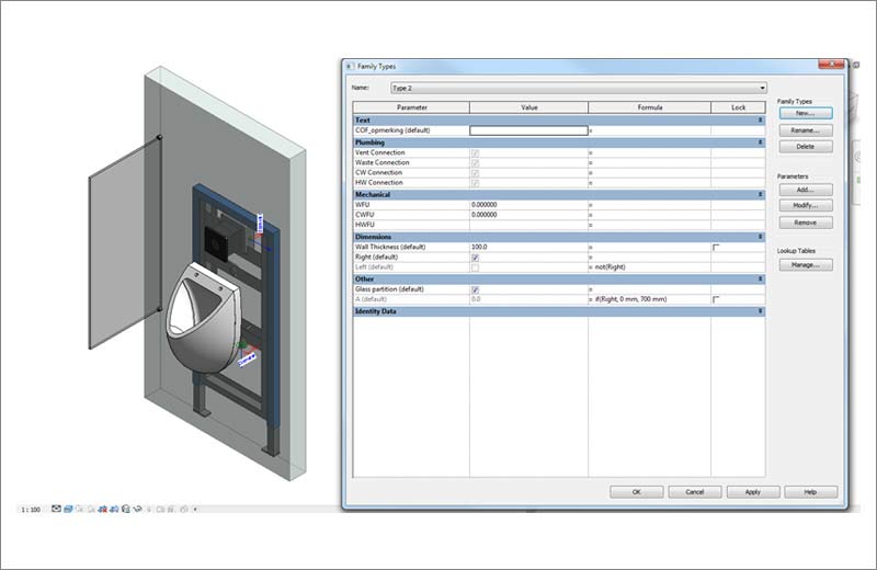 Parametric Revit Families for MEP Equipment in Europe by Hitech BIM Services for Sustainable ...