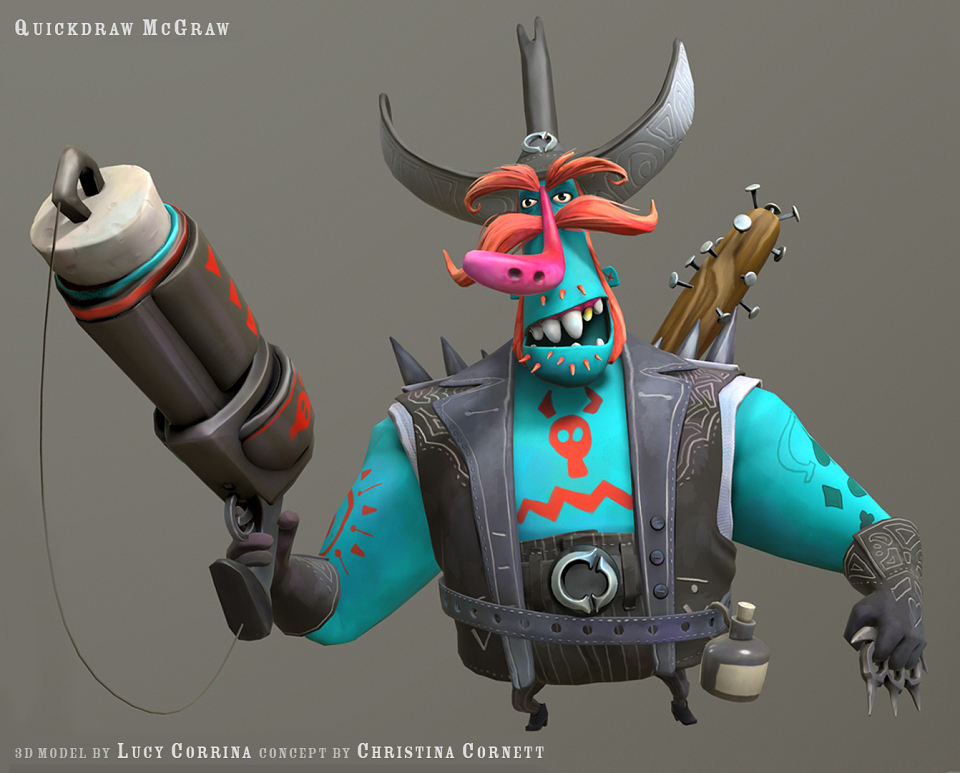 QuickDraw McGraw by Lucy