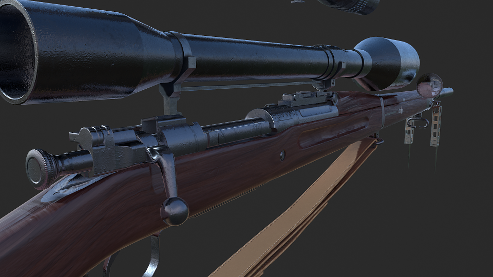 M1903 Springfield Sniper Rifle by Connor Wilding