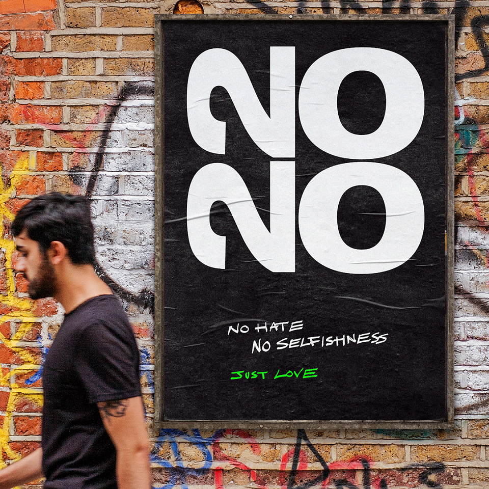 2020 NONO. Poster for Strange Times by Taller Design