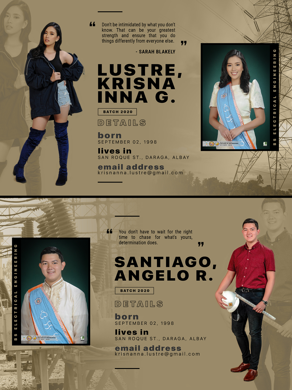 Yearbook Template Designs by Raymon Bosquillos for Bicol University ...