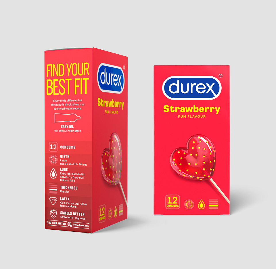 Durex: Global Range Redesign by Design Bridge and Partners for RB