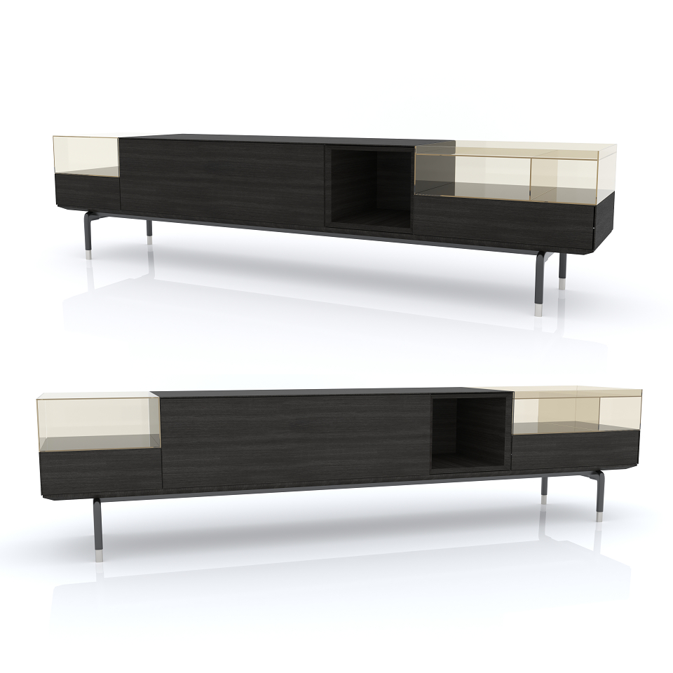 Flexform Jeremy Sideboard - 3d model by Granville Soy