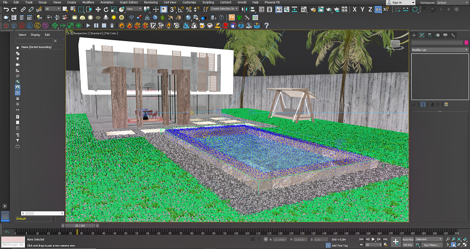 Infinity pool by Jasmine Pappalardo