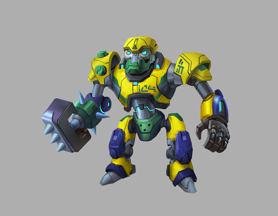 Robozuna by Ben Ho for Netflix Animation