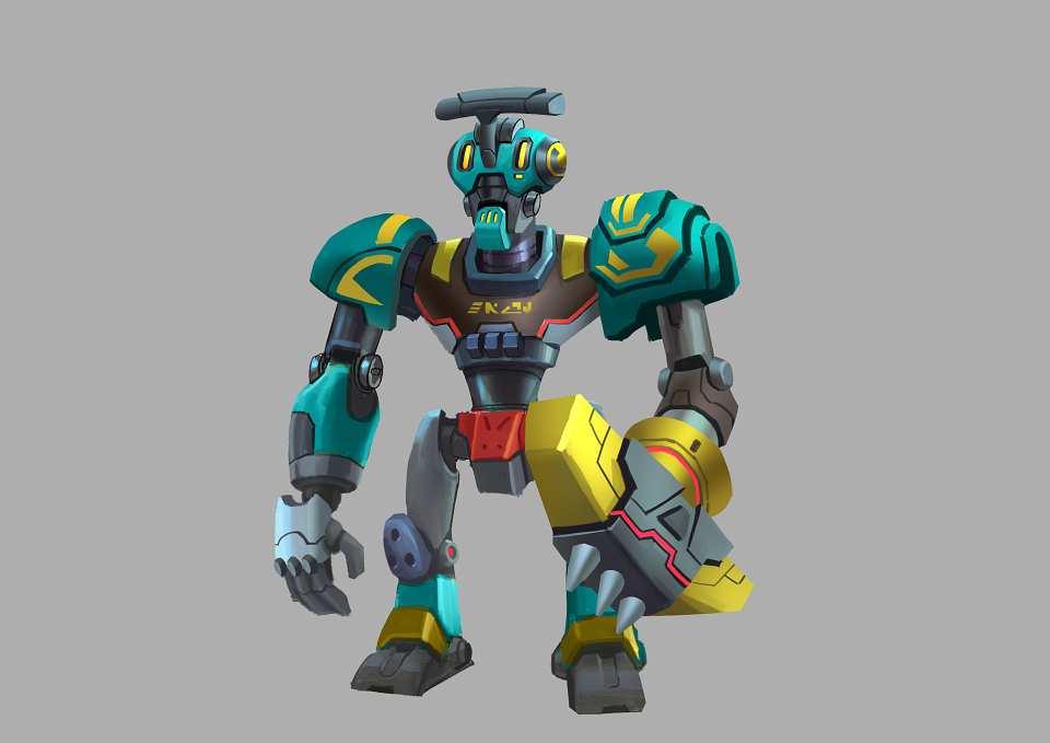 Robozuna by Ben Ho for Netflix Animation