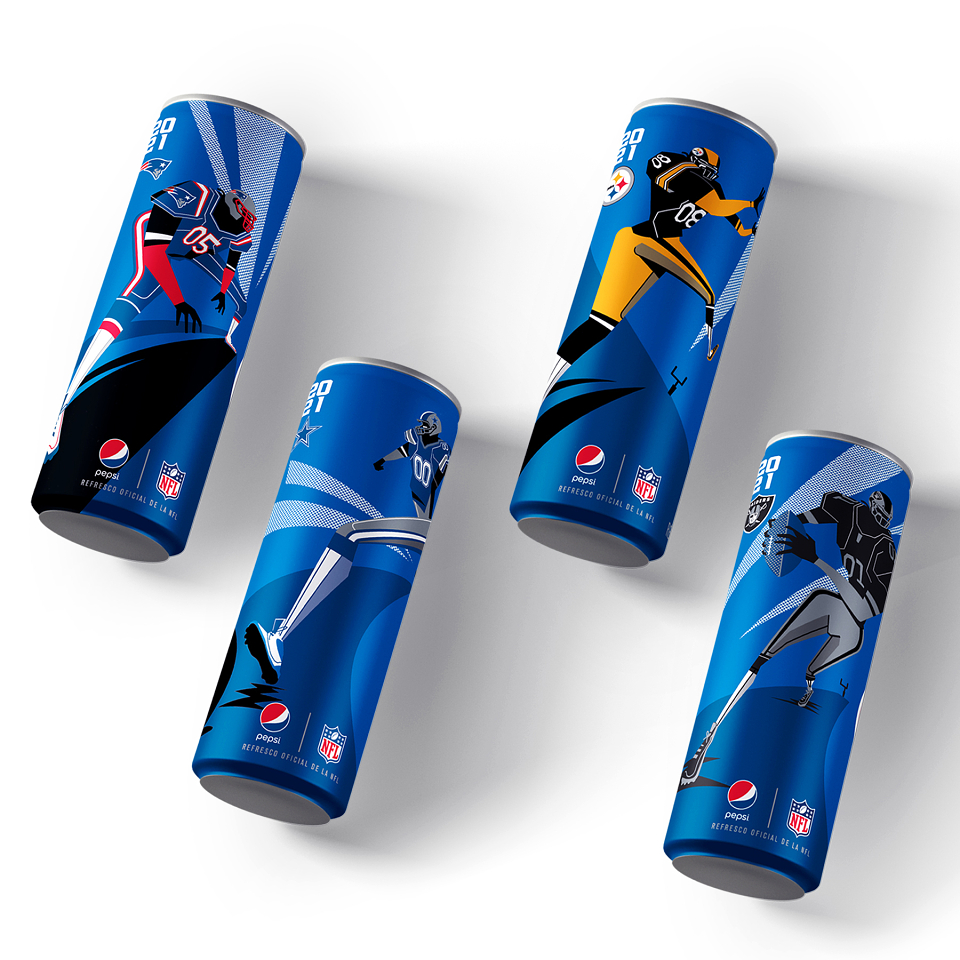 Pepsi x NFL - Mexico by PepsiCo Design & Innovation for PepsiCo