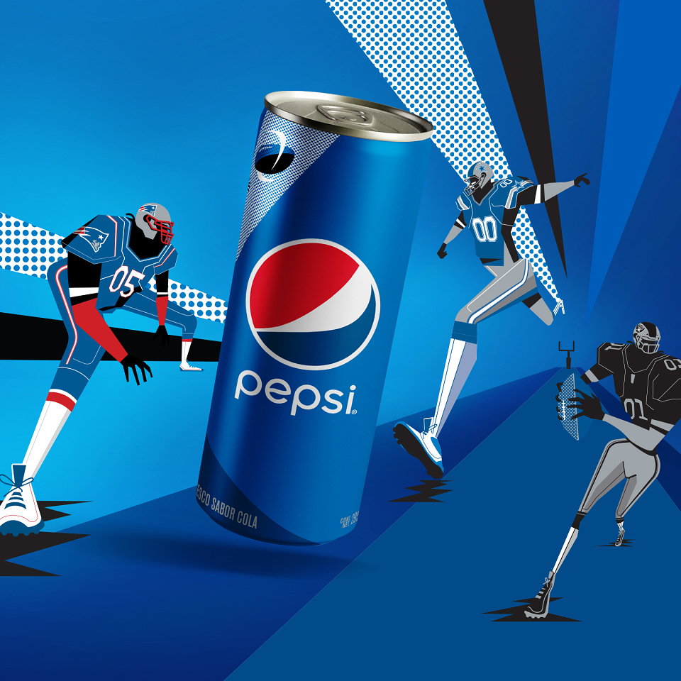 Pepsi x NFL - Mexico by PepsiCo Design & Innovation for PepsiCo