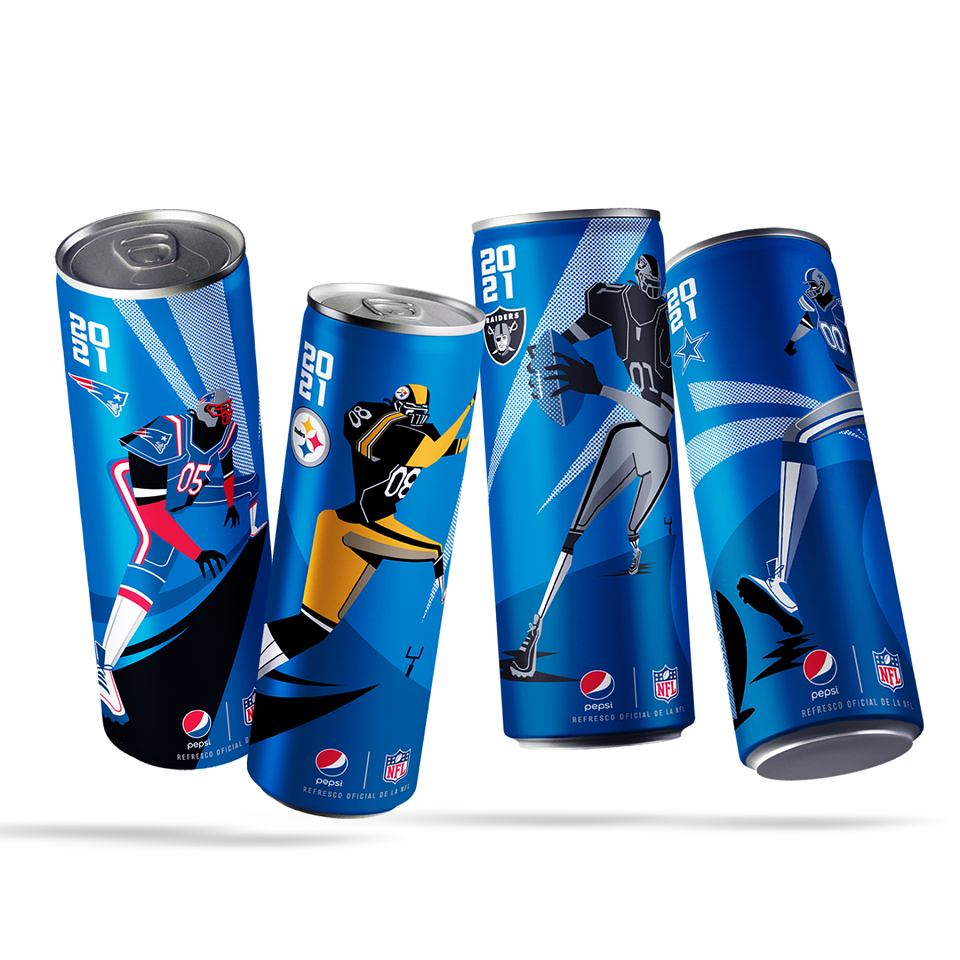Pepsi x NFL - Mexico by PepsiCo Design & Innovation for PepsiCo