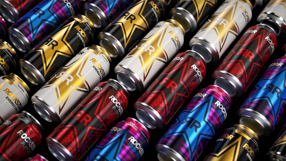 Rockstar Energy Redesign by PepsiCo Design & Innovation for PepsiCo