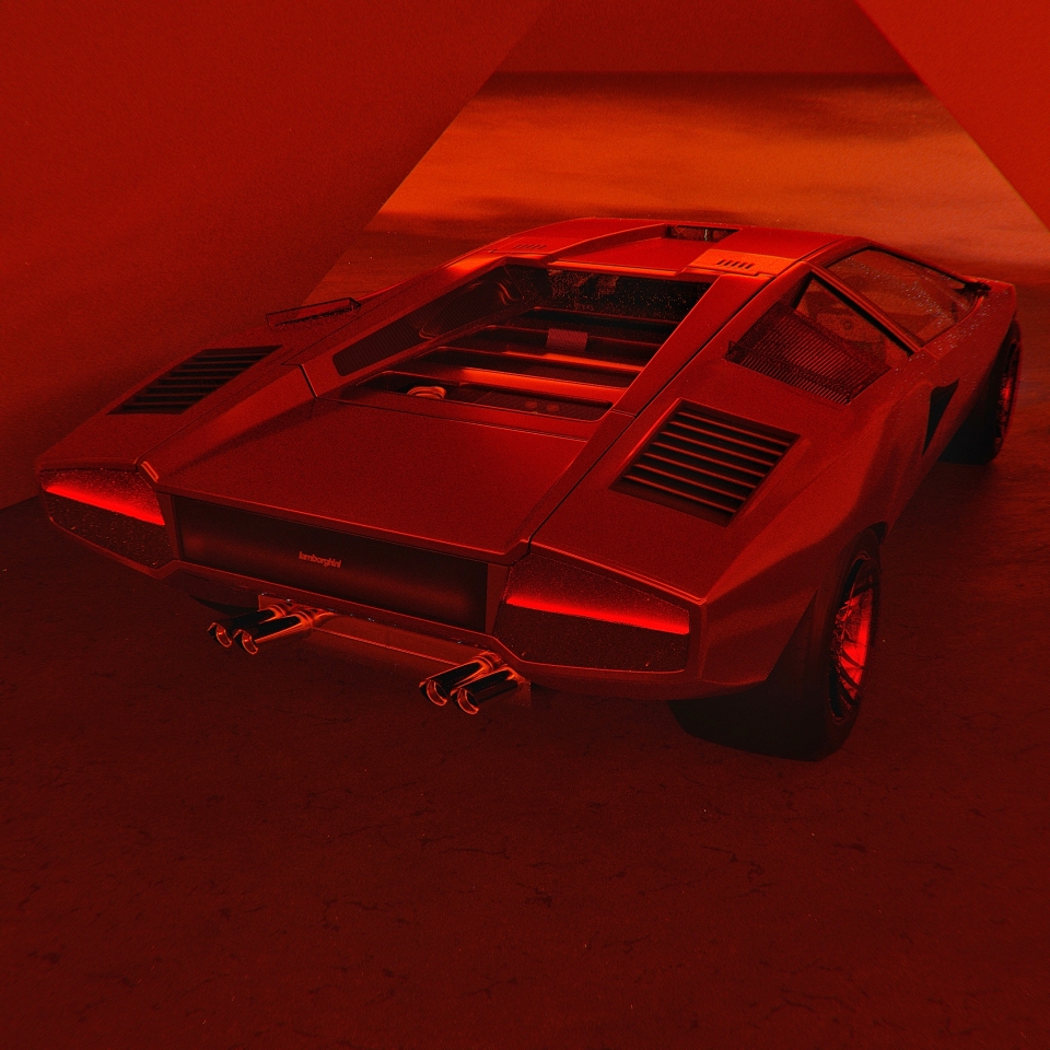 Lamborghini Countach LP 420 Teaser by Broken Doodle