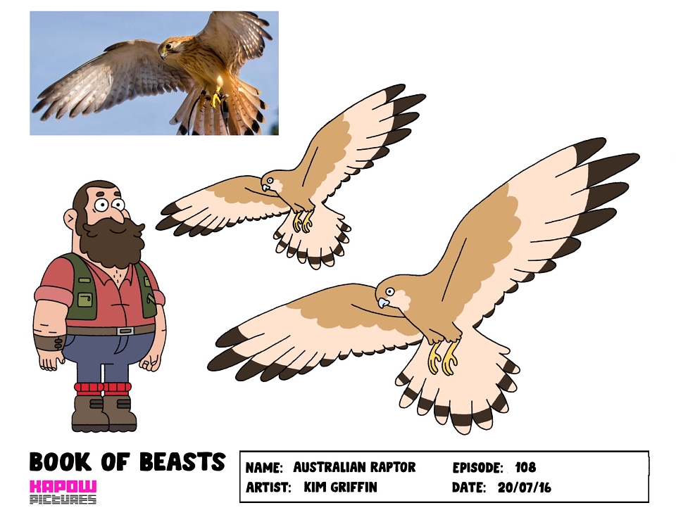"Adventure Beast" - Character Designs by Kim Griffin for Netflix
