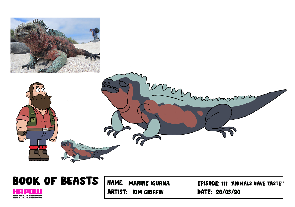 "Adventure Beast" - Character Designs by Kim Griffin for Netflix