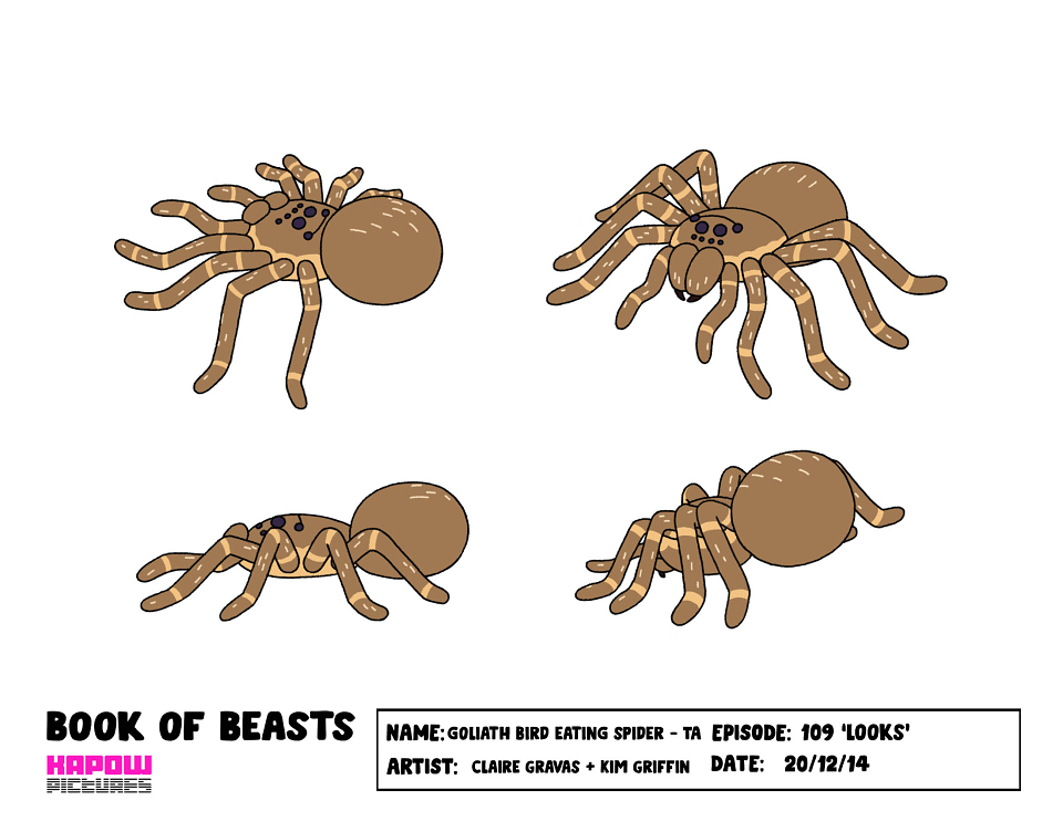 "Adventure Beast" - Character Designs by Kim Griffin for Netflix