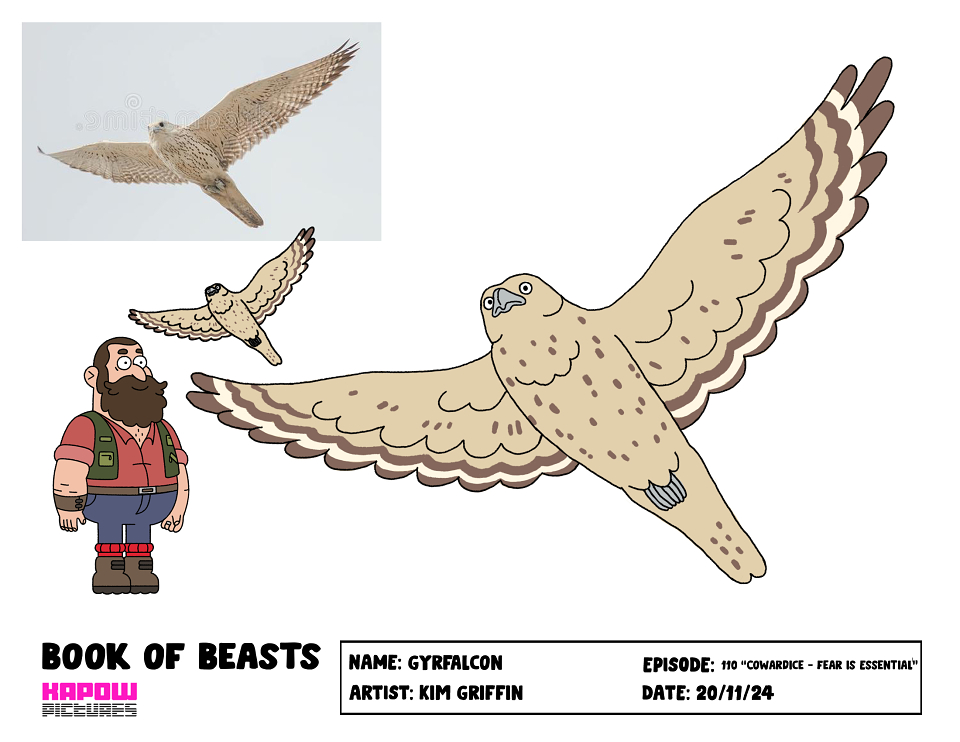 "Adventure Beast" - Character Designs by Kim Griffin for Netflix