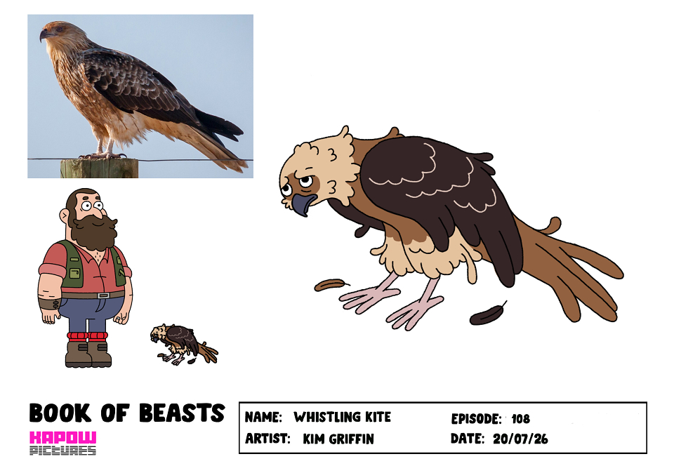 "Adventure Beast" - Character Designs by Kim Griffin for Netflix
