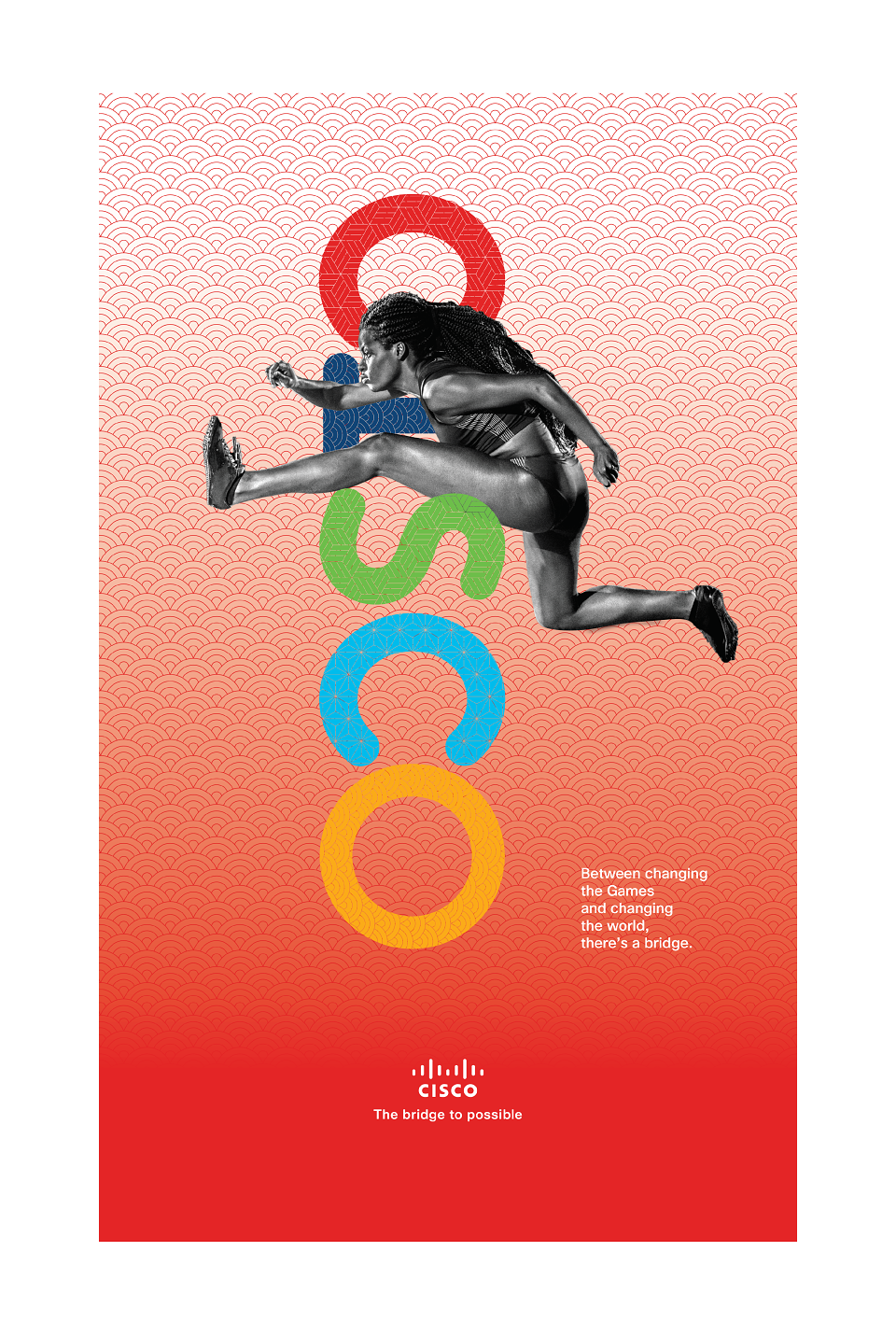 Poster design for Cisco by Jeremy Simon for Cisco
