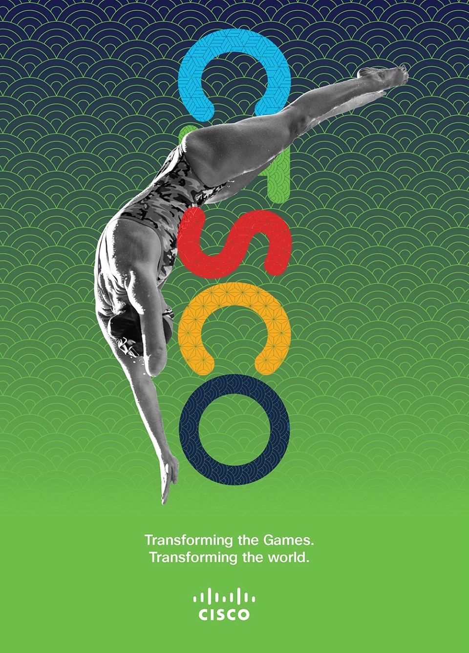 Poster design for Cisco by Jeremy Simon for Cisco