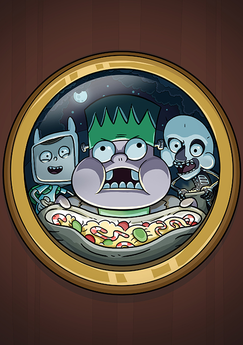 Cartoon Network Promo Art by Paula Weichandt for Cartoon Network