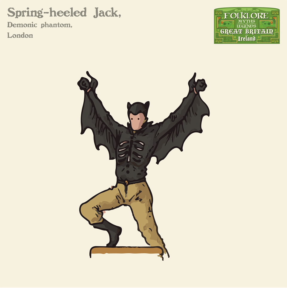 A Map of the Folklore, Myths and Legends of Great Britain and Ireland ...