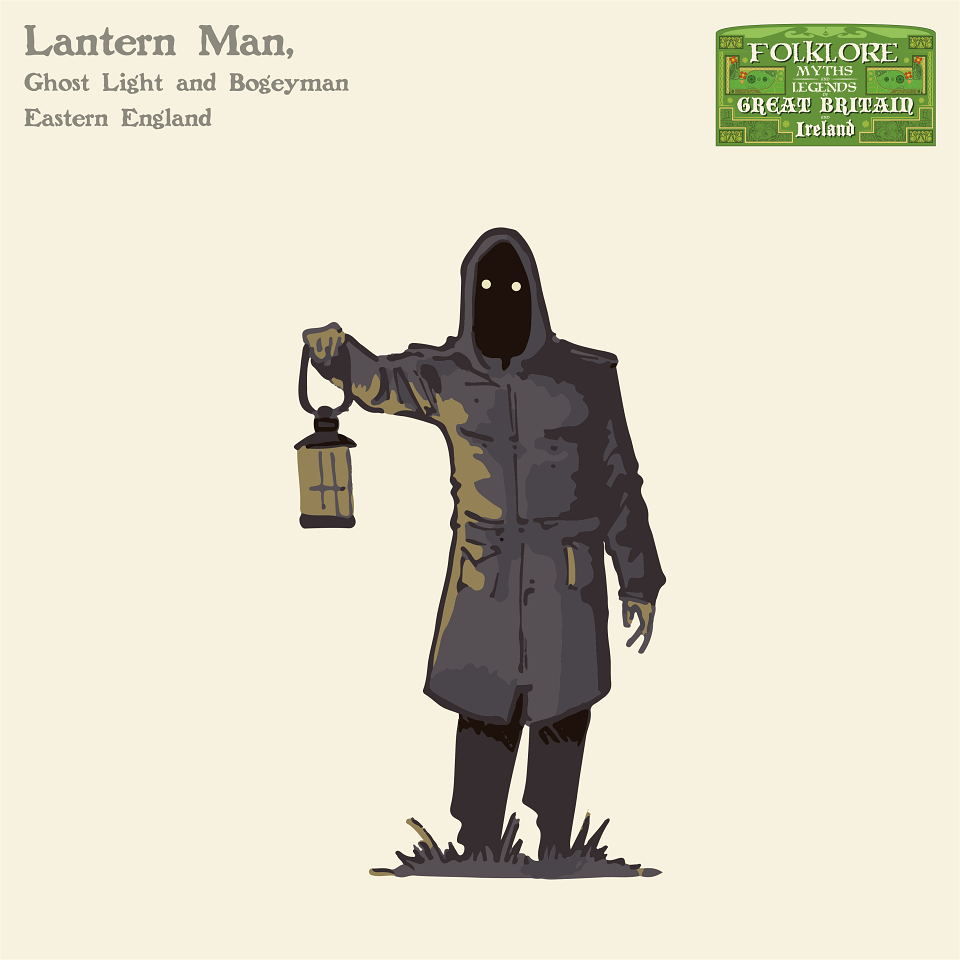 A Map of the Folklore, Myths and Legends of Great Britain and Ireland ...