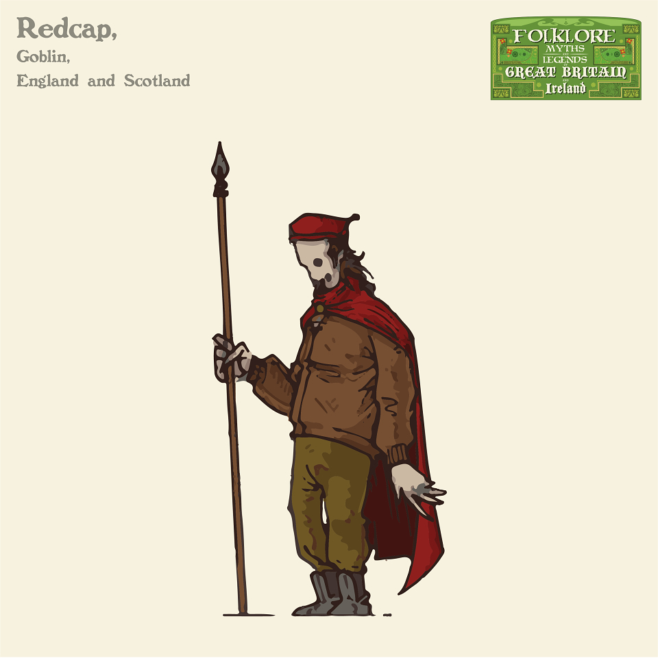 A Map of the Folklore, Myths and Legends of Great Britain and Ireland ...