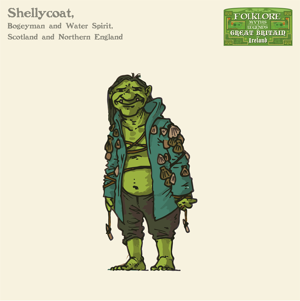 A Map of the Folklore, Myths and Legends of Great Britain and Ireland ...