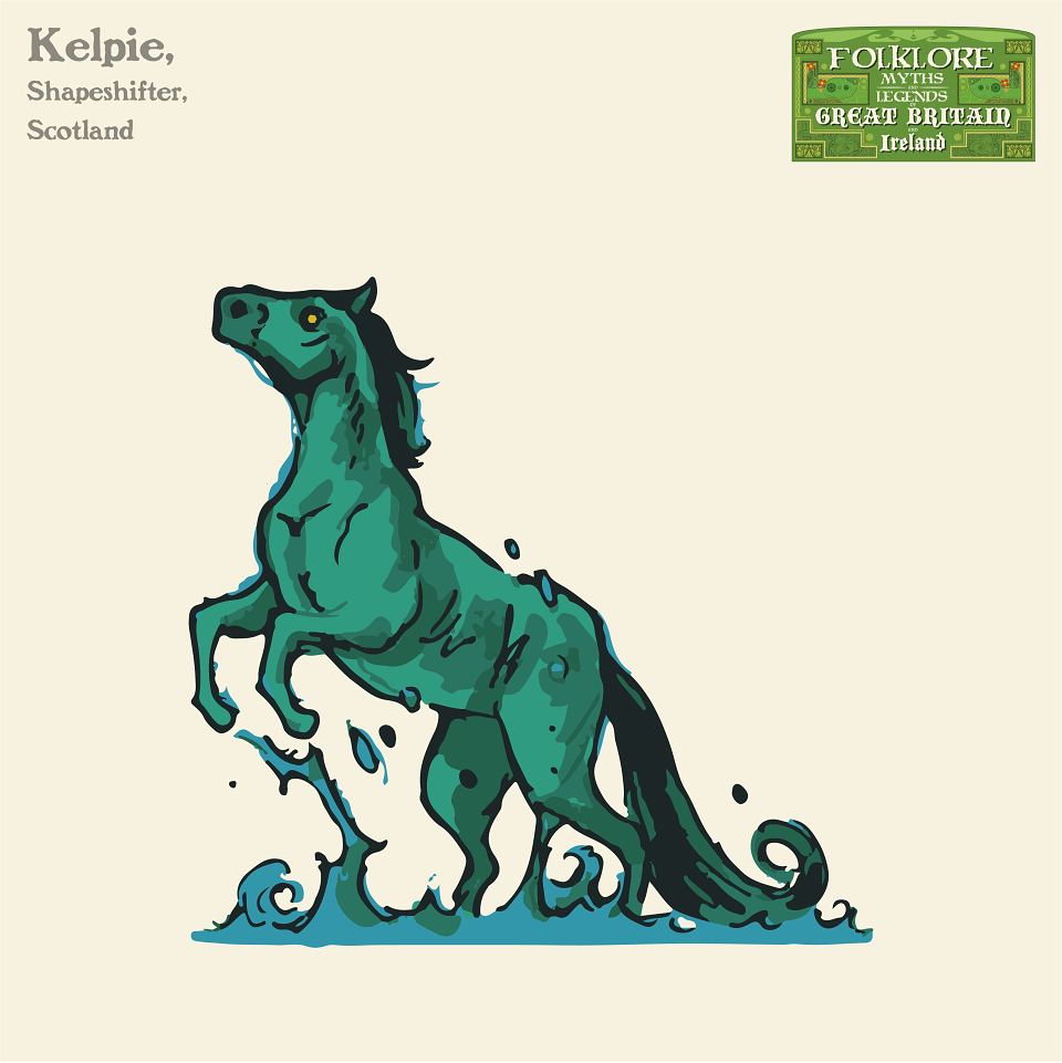 A Map of the Folklore, Myths and Legends of Great Britain and Ireland ...