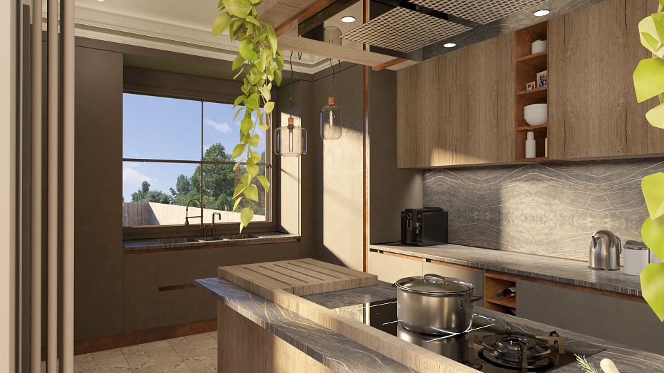 Kitchen Design by Cristina Moretti for Private