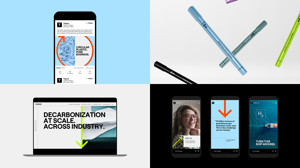 Topsoe brand refresh by Interbrand London for Haldor Topsoe