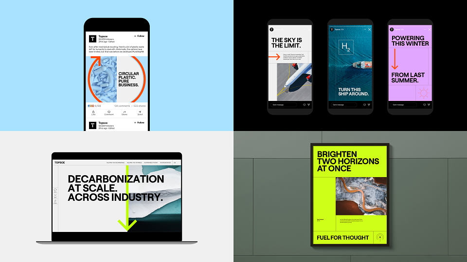 Topsoe brand refresh by Interbrand London for Haldor Topsoe