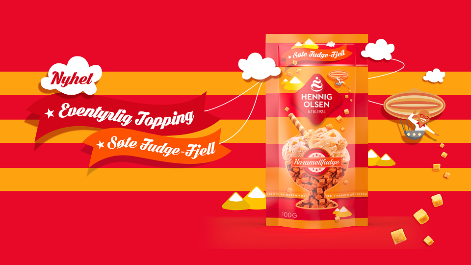 JDO Designs a new range of ice cream sauces and sprinkles for Hennig ...