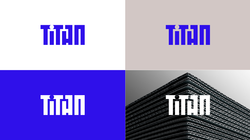 Unboxing a brand identity by Jon Sharp for Titan Packaging