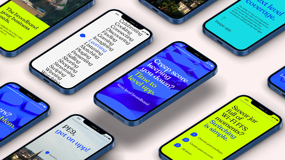 UPP brand identity by Interbrand London for UPP