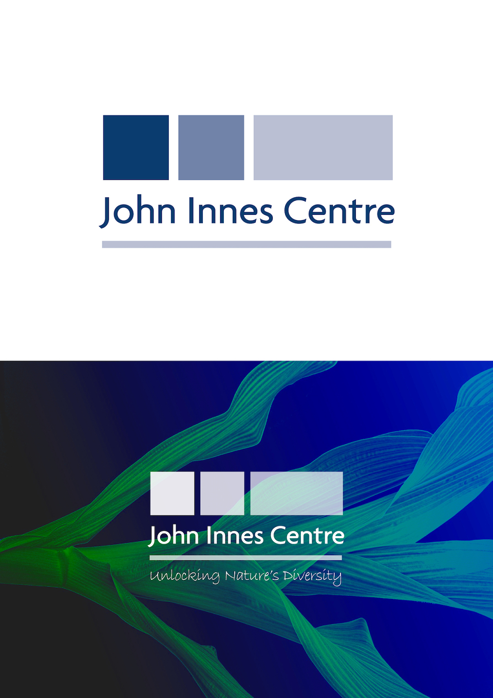 New Corporate Identity by Paul Thackeray for John Innes Centre