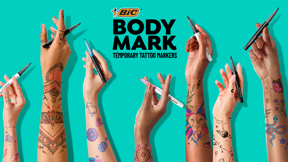 JDO rebrands BIC’s BodyMark range to champion self-expression without ...