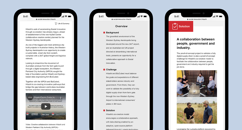 Hitachi: Inspire the Next by The Being Group for Hitachi