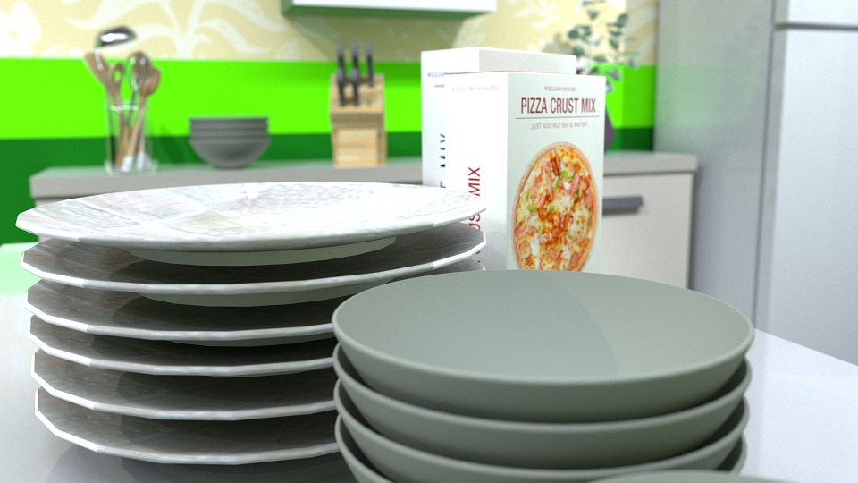 kitchen studio set design for cooking show by Md. Abubakar Fezlay Rabbi ...