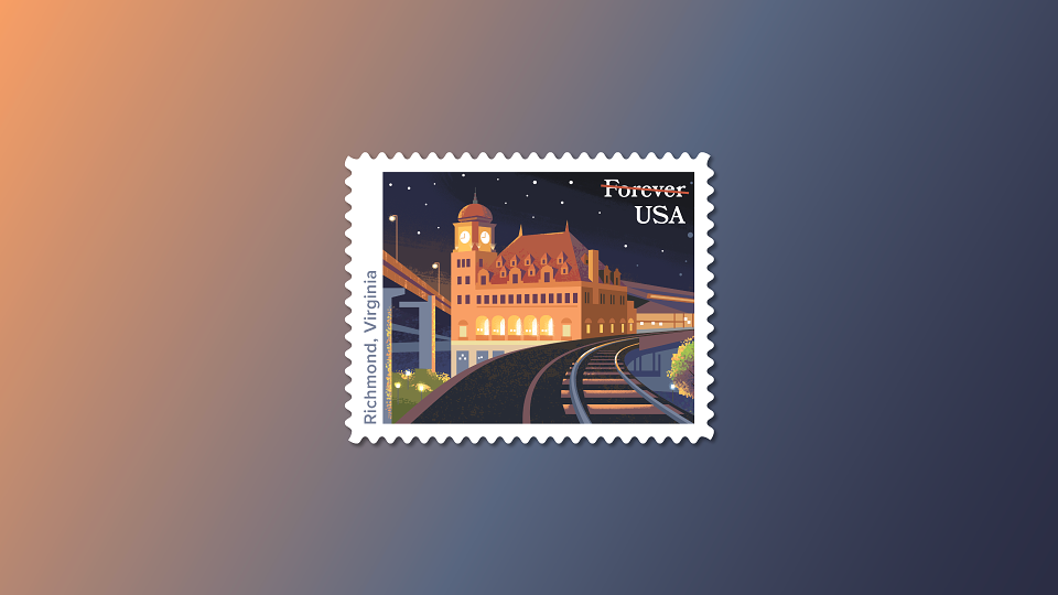 USPS Stamps 2023: Historic Railroad Stations - by DTS Designs by Friend ...